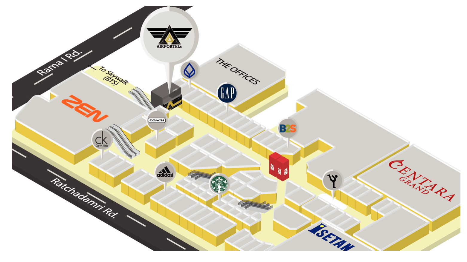 ช็อปปิ้งสบายใจ ฝากกระเป๋า ไว้ที่ Central World | AIRPORTELs